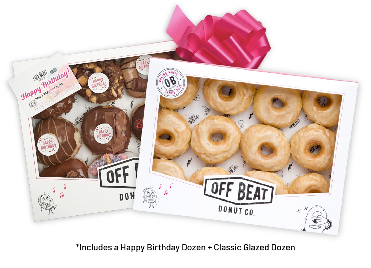 Happy Birthday Themed Donuts | Offbeat Donuts